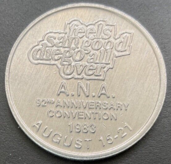 San Diego California Numismatic Council Token | eBay