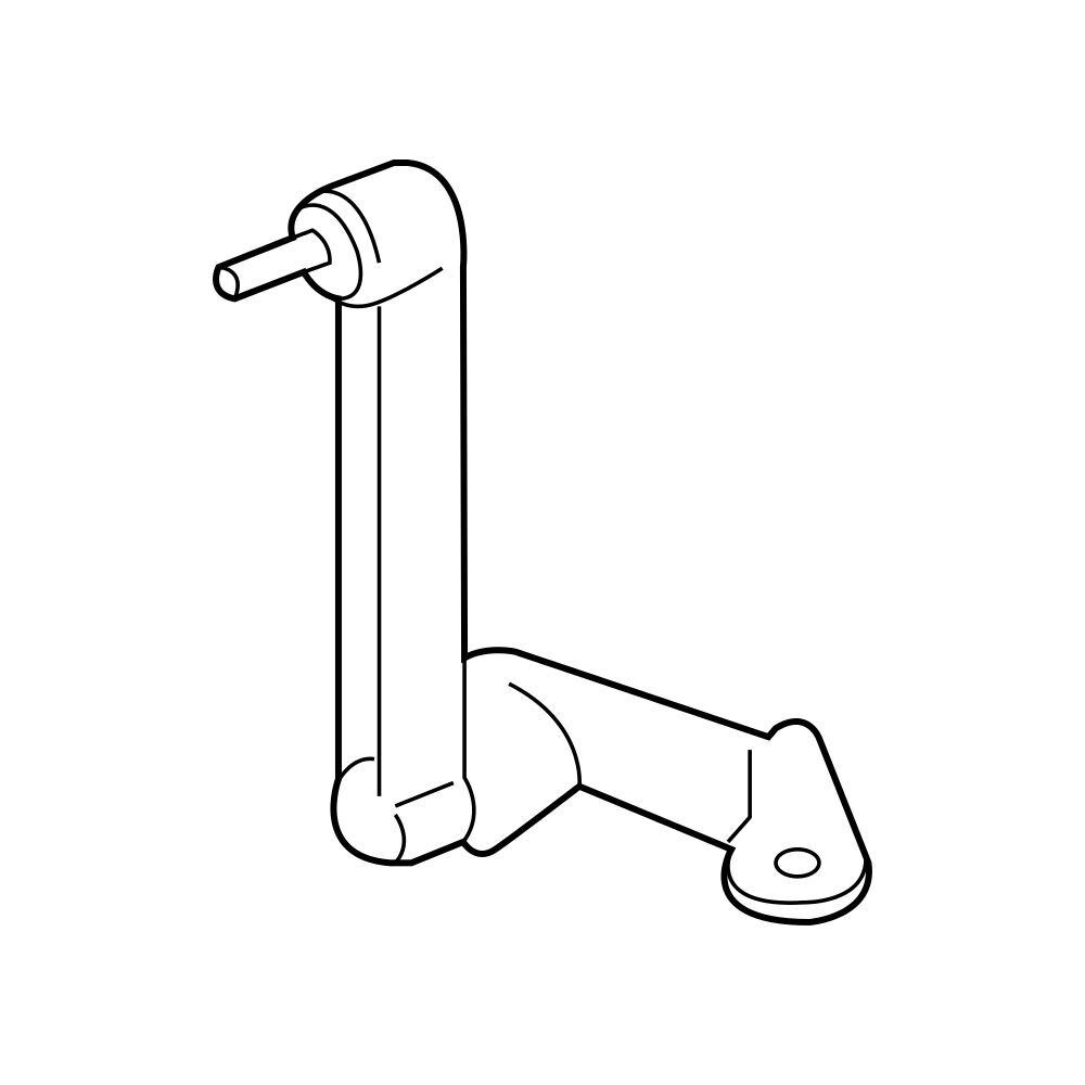 Genuine OEM Rear Headlight Level Sensor Strut Support For BMW ...