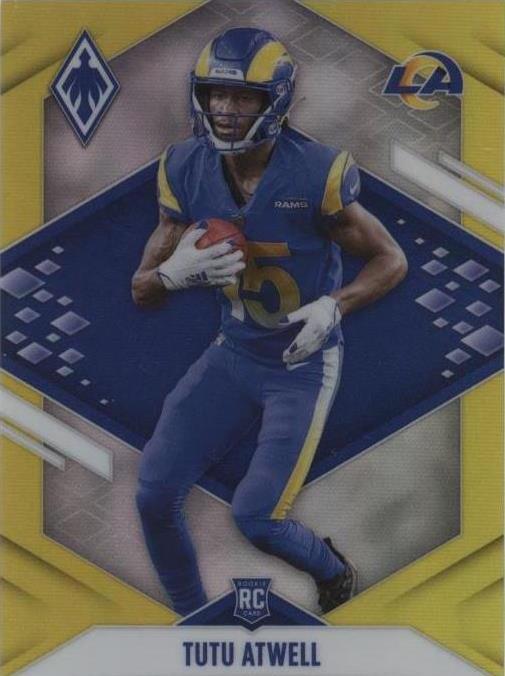 2021 Panini Phoenix - Rookie Tutu Atwell #119 Yellow /75 (RC) for sale ...