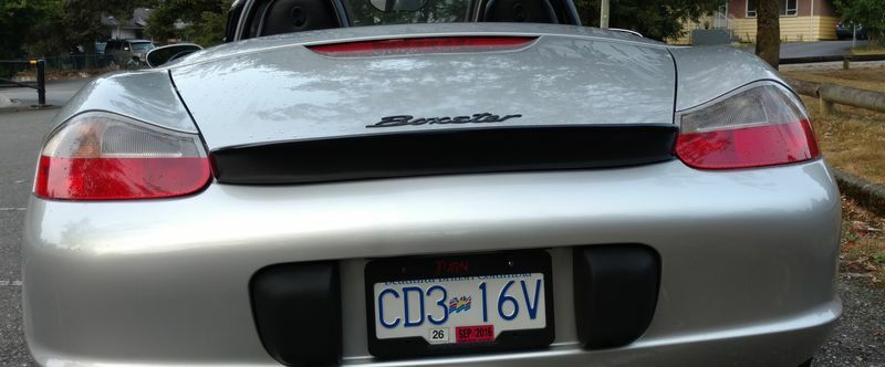 Porsche Boxster 986 Rear Ducktail Wing 1997 to 2004 | eBay