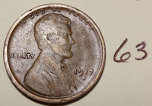 1917-S Lincoln Wheat Cent #63 | eBay