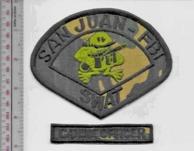 K-9 FBI Police Puerto Rico San Juan Field Office SWAT Team Canine NO ...