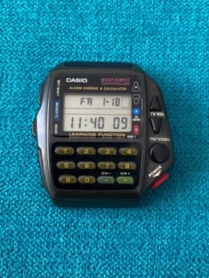 Vintage Casio CMD 40 Wrist Remote Control TV Infrared Watch | eBay