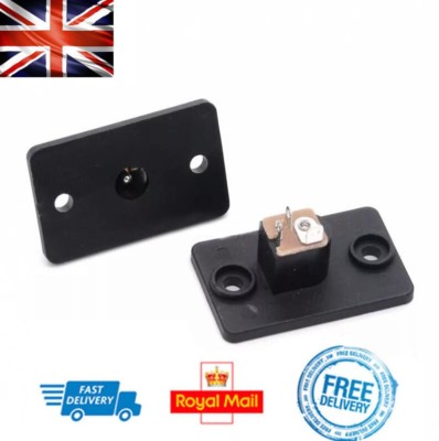 Female Socket Panel Mount For Barrel Jack Plug DC 12V Power Connector 5 ...