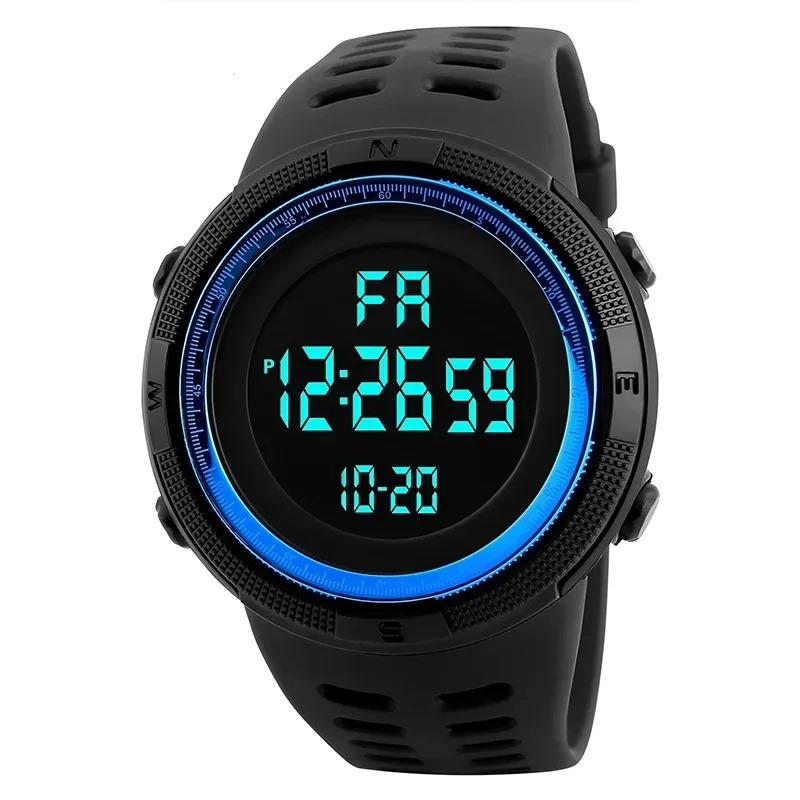 Military Tactical Sports Watch Men - Digital LED Backlight Wristwatch ...