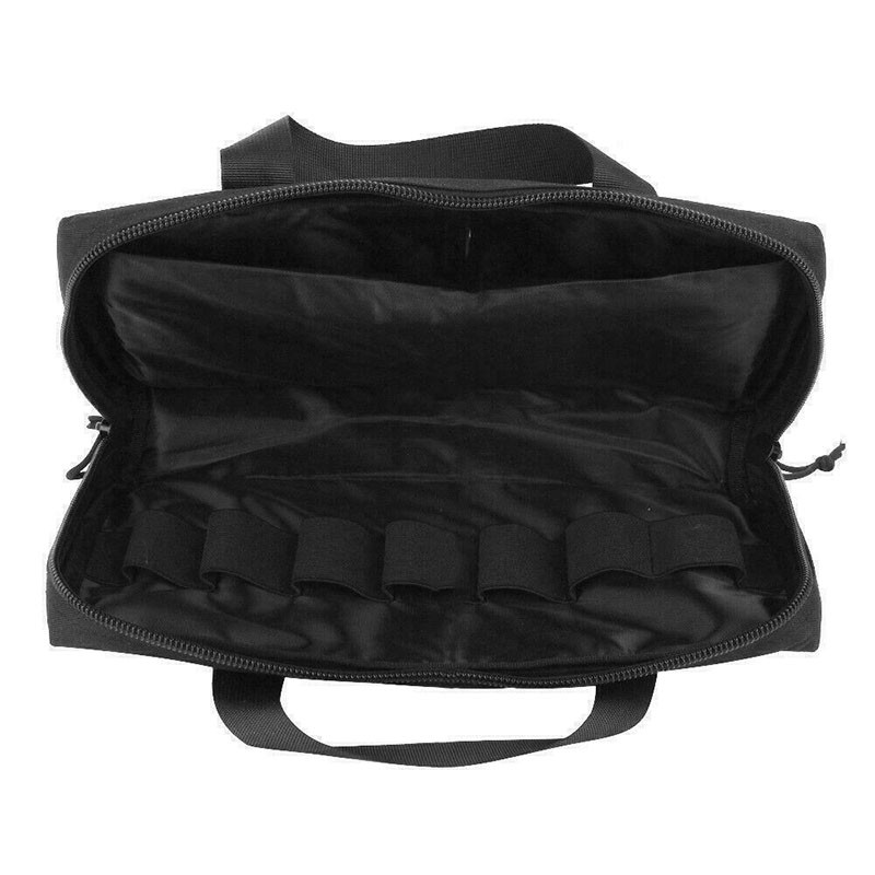 Tactical Pistol Range Bag Padded Handgun Gun Magazine Conceal Carry Soft US | eBay