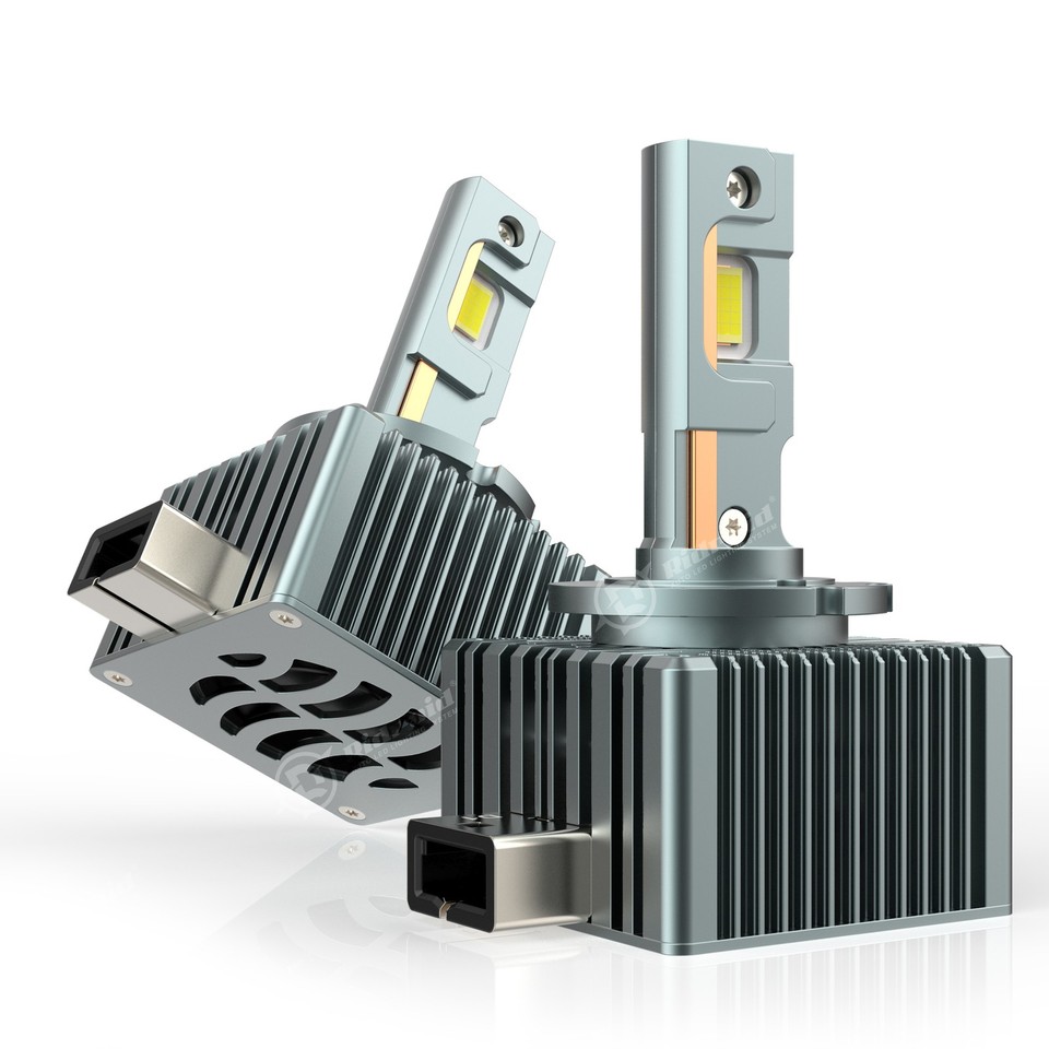D1S D1R LED Headlight High Low Beam Bulbs Super Bright 3300000LM White ...
