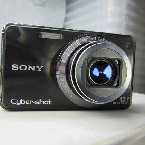 Sony Cyber-shot DSC-W290 12.1MP 5X Optical Zoom Compact Digital Camera ...