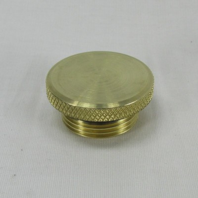 Billet Proof Designs Brass Gas Cap w/ Aluminum Stepped Flanged Top Hat ...