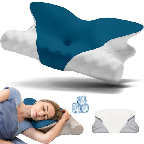 RENPHO 2025 Dreamers Relief Pillow Ergonomic Cervical Neck Pillow for ...