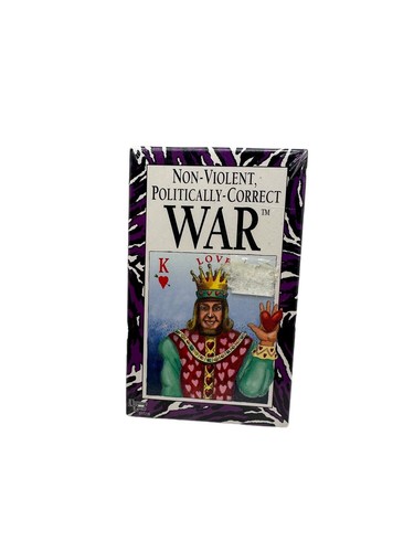 War Card Game Non-Violent, Politically-Correct New in Box 794764015188 ...