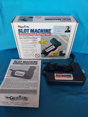 Great Planes Slot Machine Motorized Hinge Slotting Tool | eBay