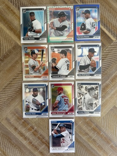 2024 Panini donruss Baseball Inset Lot Of 10 Cards | eBay