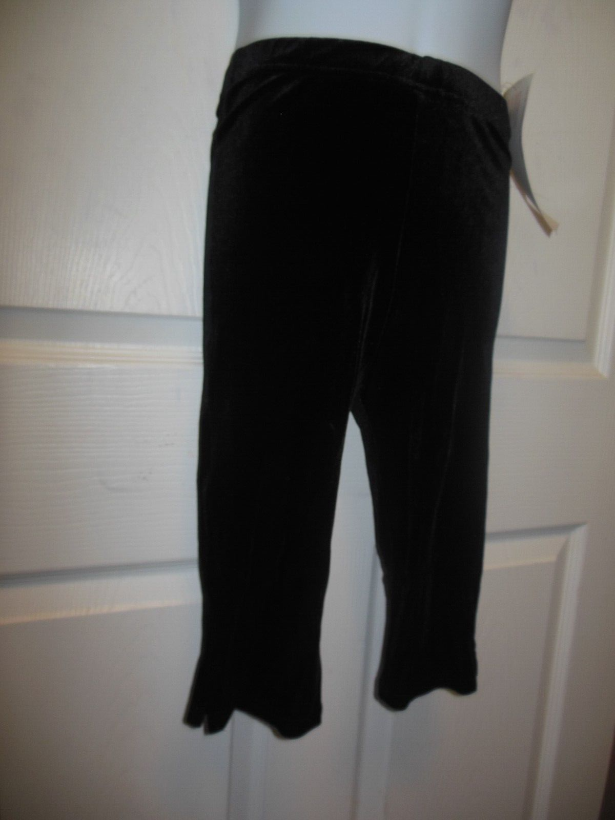 NWT Bal Togs VL18408 Black Velvet Capri Pants Child size 12-14 Dance | eBay