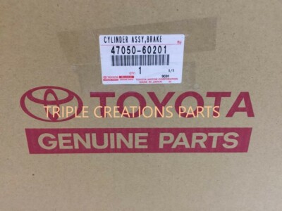 Genuine Toyota 47050-60201 Brake Booster Assy W/Master Cylinder ...