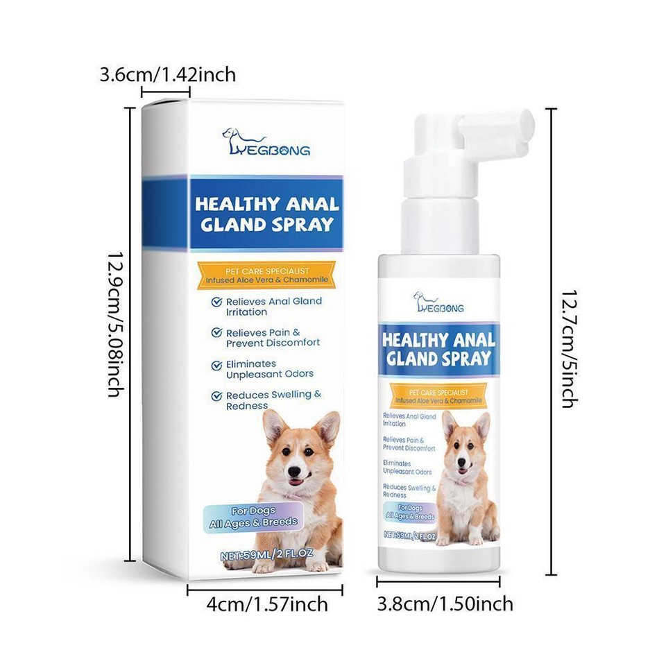 Pet Anal glands Deodorizer Spray Long Lasting Puppies For Smelly Cats ...