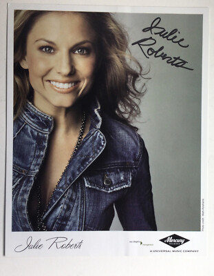 Julie Roberts Country Music Signed Auto 8x10 Photo Autograph | eBay