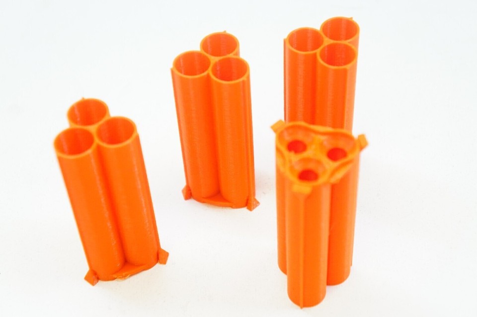Triple Shot Shell for Nerf Sledgefire Sledge Fire Zombie Shotgun ...