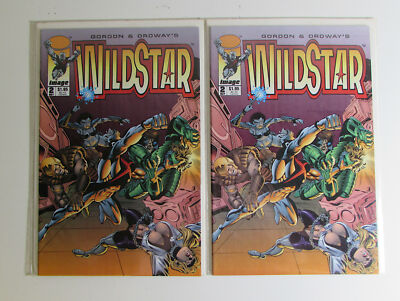 1993 WildStar Lot of 2 #2 Image Comics NM Sky Zero 1st Print Comic ...