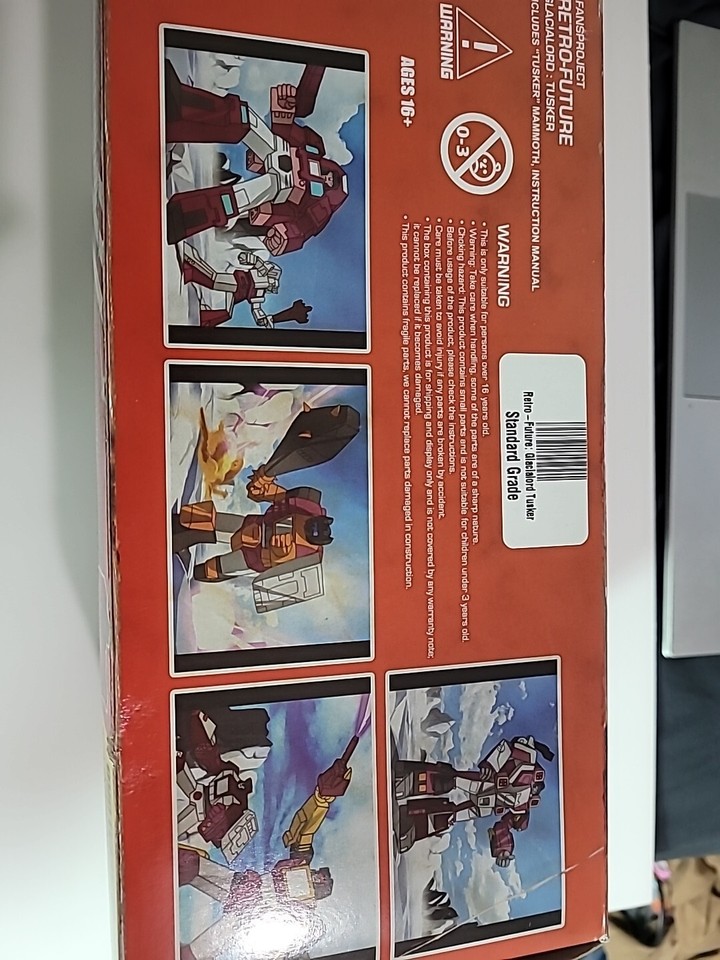 2013 FansProject Transformers Retro-Future Glacialord Tusker Mammoth G1 ...