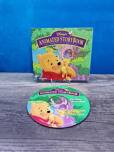 DISNEY *VG* "WINNIE POOH 1995 US ANIMATED STORYBOOK TRI-FOLD DIGIPAK CD ...