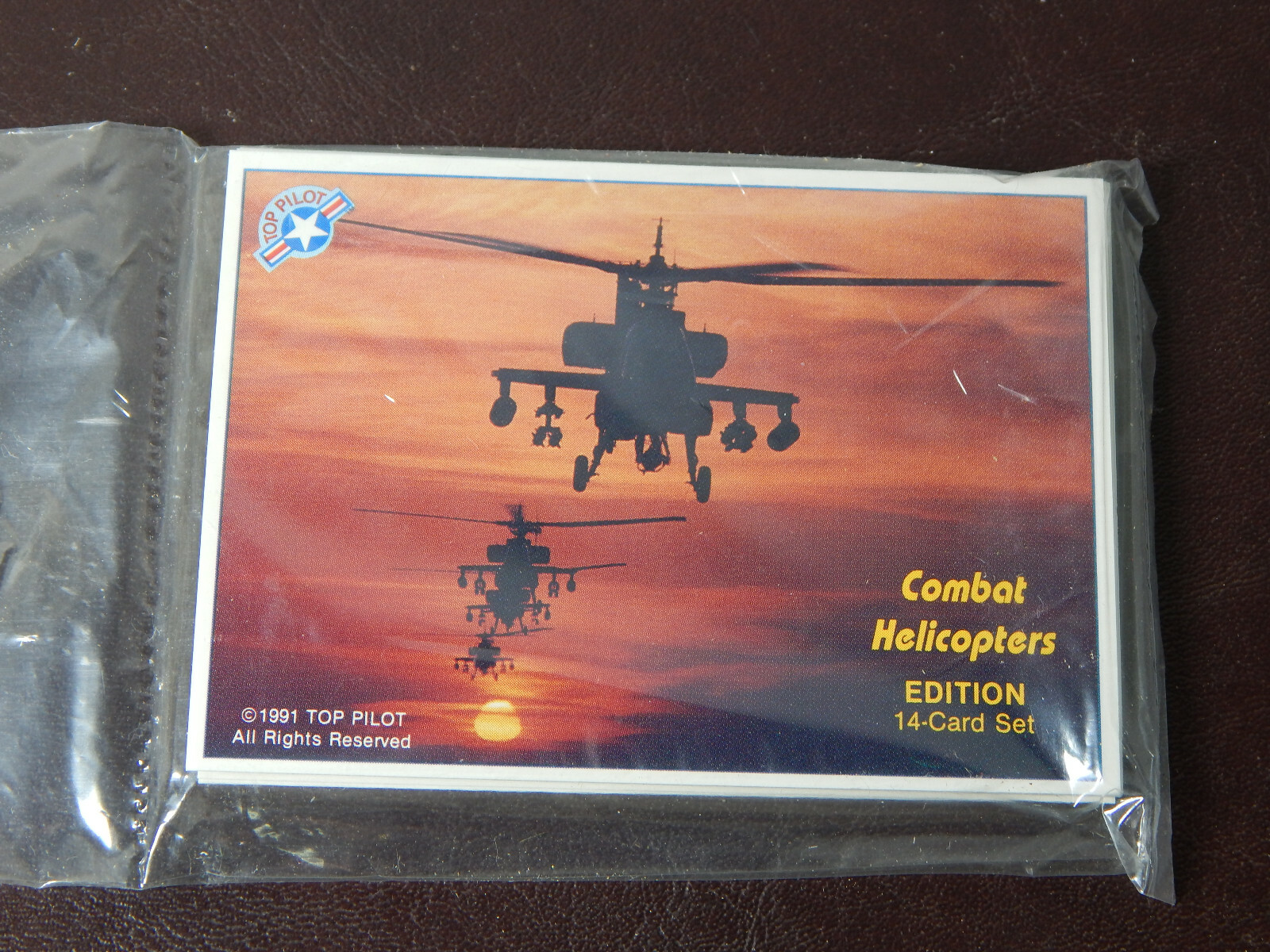Top Pilot Trading Card Set: Combat Helicopters - 1991 - 14 Card Set | eBay