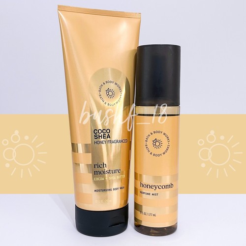 Bath & Body Works 3pc COCO SHEA HONEY Body Wash, Butter + Honeycomb ...