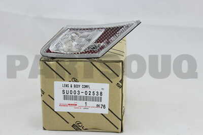 SU00302538 Genuine Toyota LAMP ASSY, SIDE TURN SIGNAL, RH SU003-02538 ...