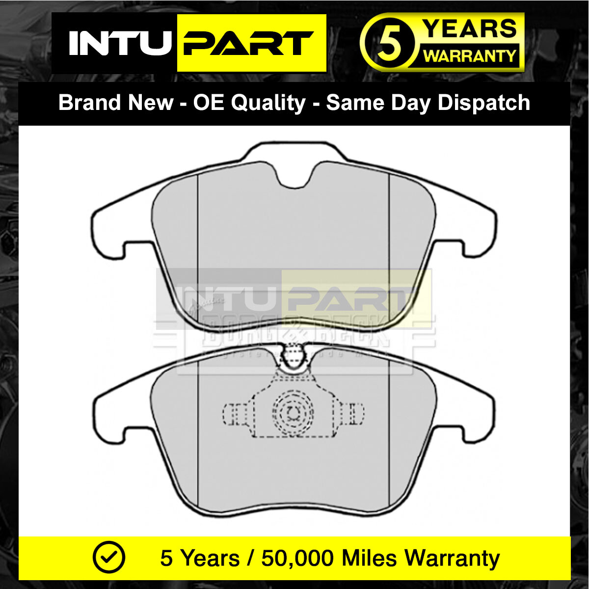 Fits Jaguar XF S-Type XJ XK IntuPart Front Brake Pads Set C2C42014 ...