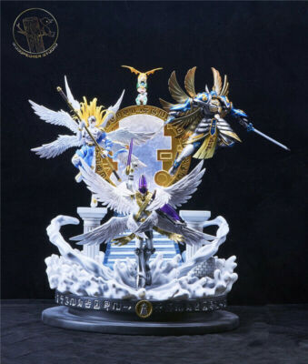 WPS Studio Digimon Seraphimon Angemon Holy Angemon Resin Figure Model ...