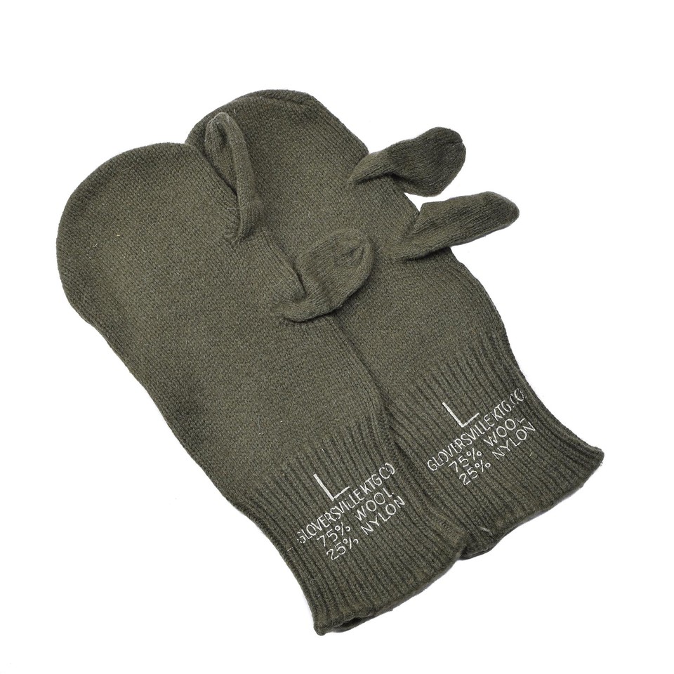 Original U.S. Military Trigger mittens military surplus wool warmers ...