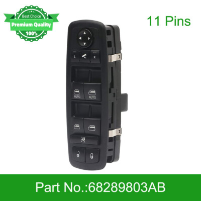 11 PINS Master Power Window Switch For Jeep Grand Cherokee 16-20 ...