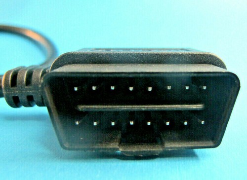 16 Pin OBD2 to 8/9 Pin Black or Green ELD Diagnostics Cable Adapter ...