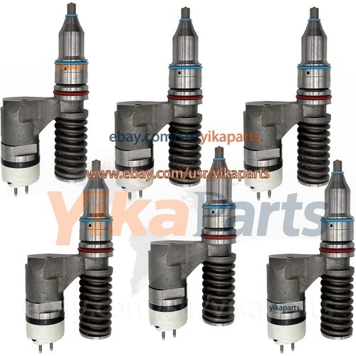 6PCS Fuel injector 618-0750 C15 C16 C18 C22 374D L 990K For Caterpillar ...
