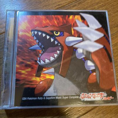 Pokemon Ruby Sapphire Music Super Complete Soundtrack CD GBA Nintendo ...