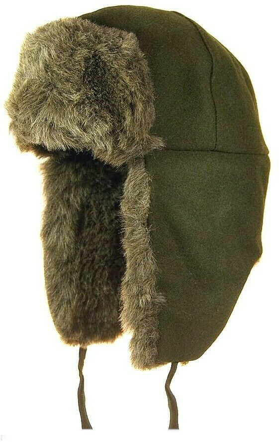 KANGOL Hat Ushanka Wool Trapper Style K0102FA Winter Cap Sizes: S & L ...