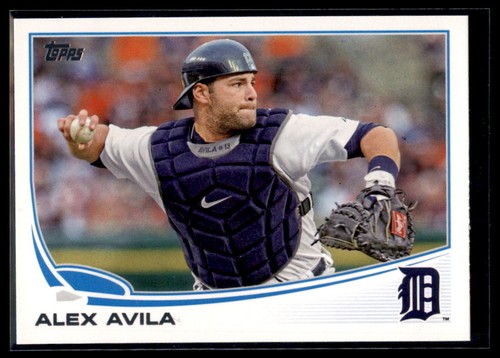 2013 Topps Alex Avila #343 Detroit Tigers | eBay