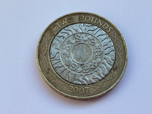 2007 TECHNOLOGY STANDING ON THE SHOULDERS OF GIANTS TWO 2 POUND COIN ...