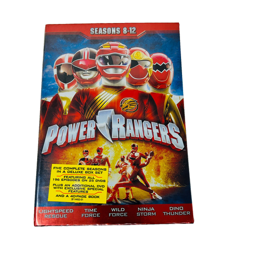 Power Rangers Season 8-12 Box Set Region 1, New & Sealed 826663144529| eBay