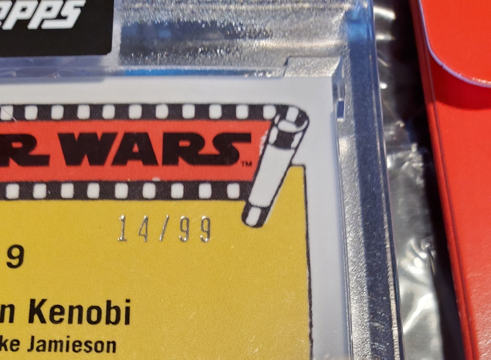 Foil Obi-Wan Kenobi Topps Star Wars Wrapper Art Ewan McGregor Blake ...