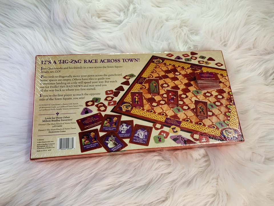 Milton Bradley : Disney: The Hunchback of Notre Dame - Town Square Game ...