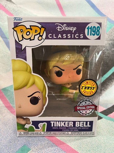 Tinker Bell (Chase) - Pop Vinyl - 1198 - Peter Pan - Disney | eBay