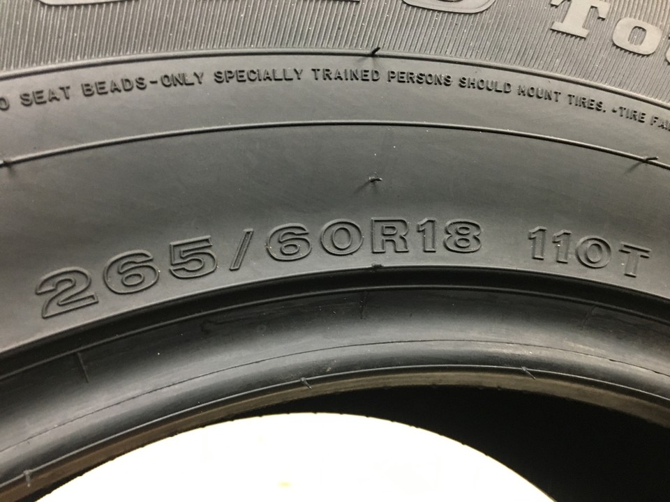 [1] Sumitomo Tour Plus LXT P235/60R18 235 60 18 New Tire Missing ...