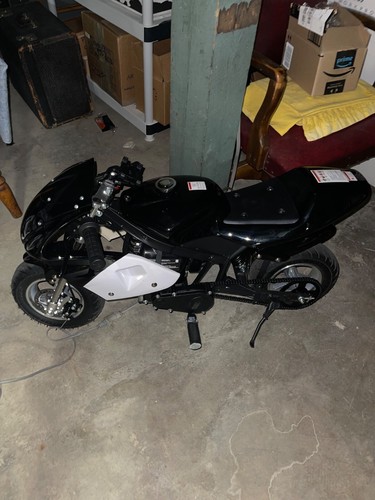 Motorbike 49CC 4-Stroke Gas Pocket Rocket Bike for Kids Mini Motorbike ...