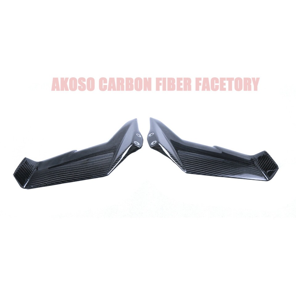 For Kawasaki Ninja H2 H2R 2015-2023 Carbon Fiber Spoiler Winglets Air ...