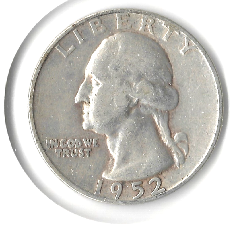 Coin United States 25 Cents (Washington) 1952 S KM164, silver | eBay