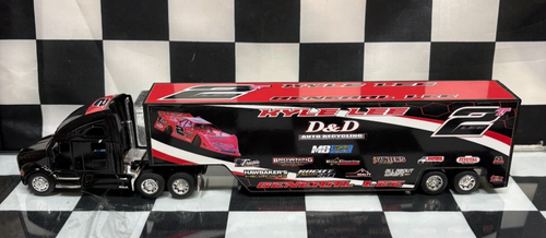 KYLE LEE #2T BLACK 1/64 DIRT LATE MODEL TRAPSPORTER HAULER | eBay