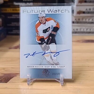 Hayden Hodgson 2022-23 SP Authentic Future Watch Auto /699 Rookie ...