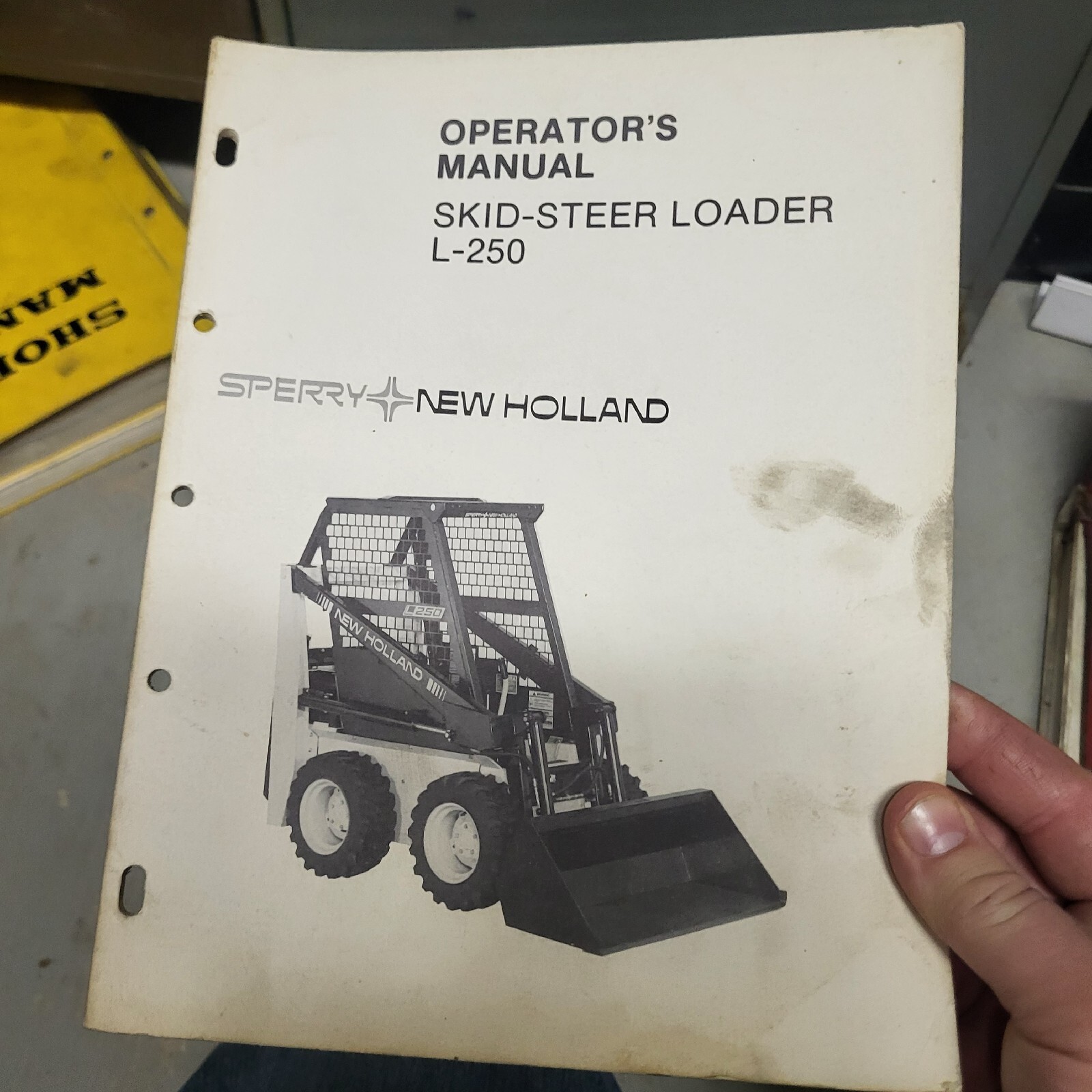 New Holland L250 Skid Steer Loader Operators Manual NH ORIGINAL | eBay