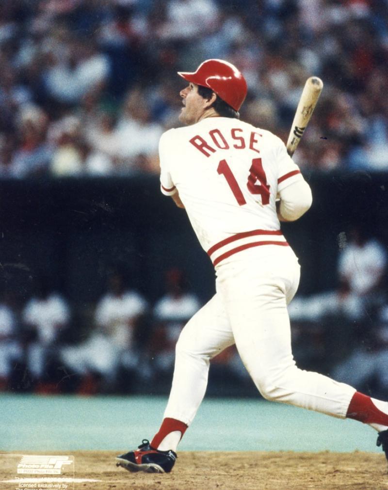 GLOSSY PHOTO PICTURE 8x10 Pete Rose 14 Cincinnati Reds | eBay